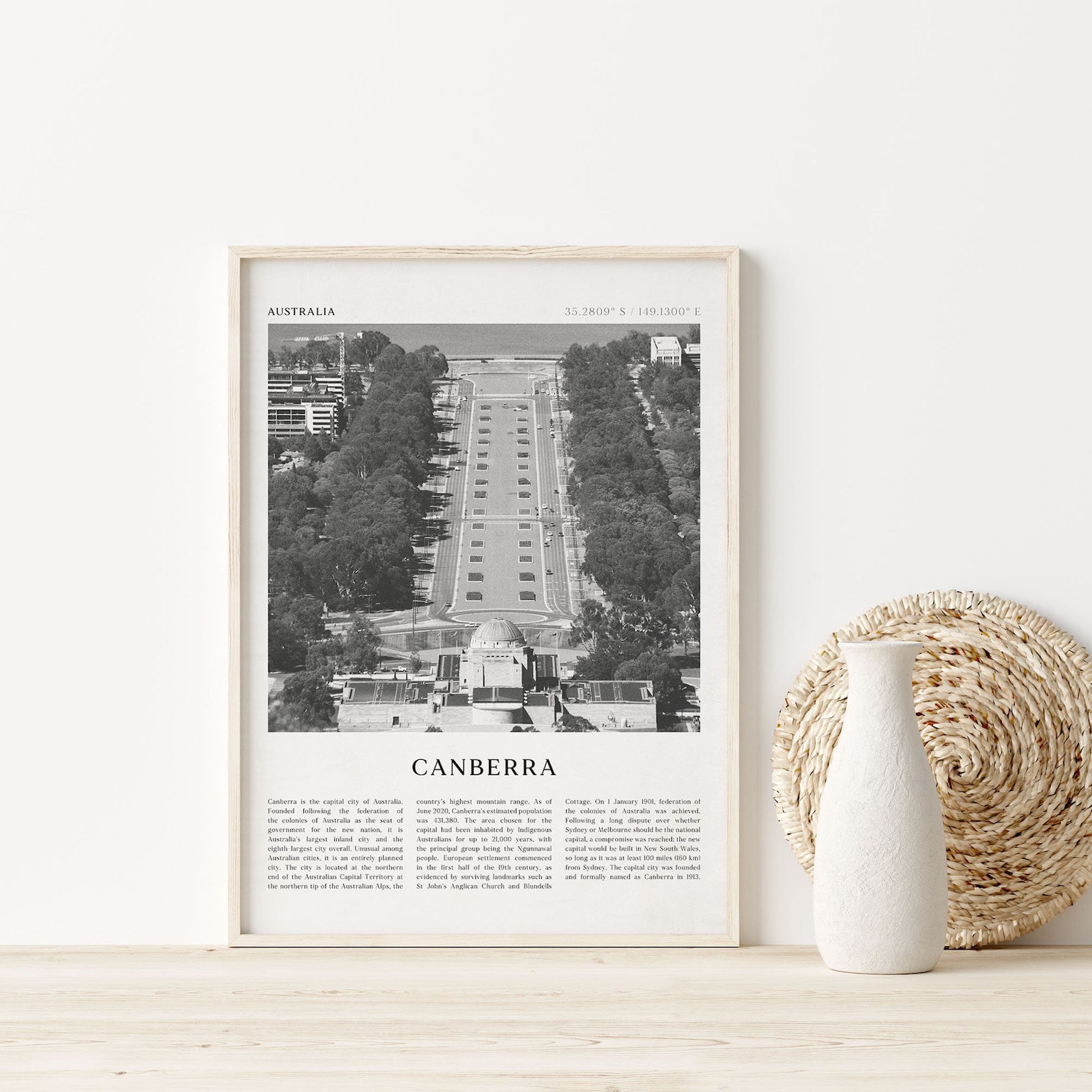 Canberra Art Print Canberra Poster Canberra Photo Canberra - Etsy