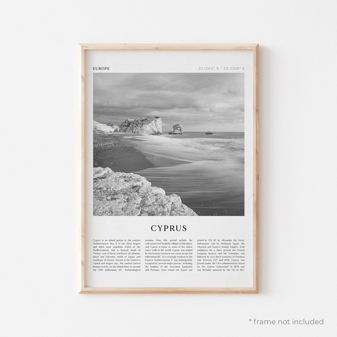 Cyprus Art Print, Cyprus Poster, Cyprus Photo, Cyprus Wall Art, Europe ...