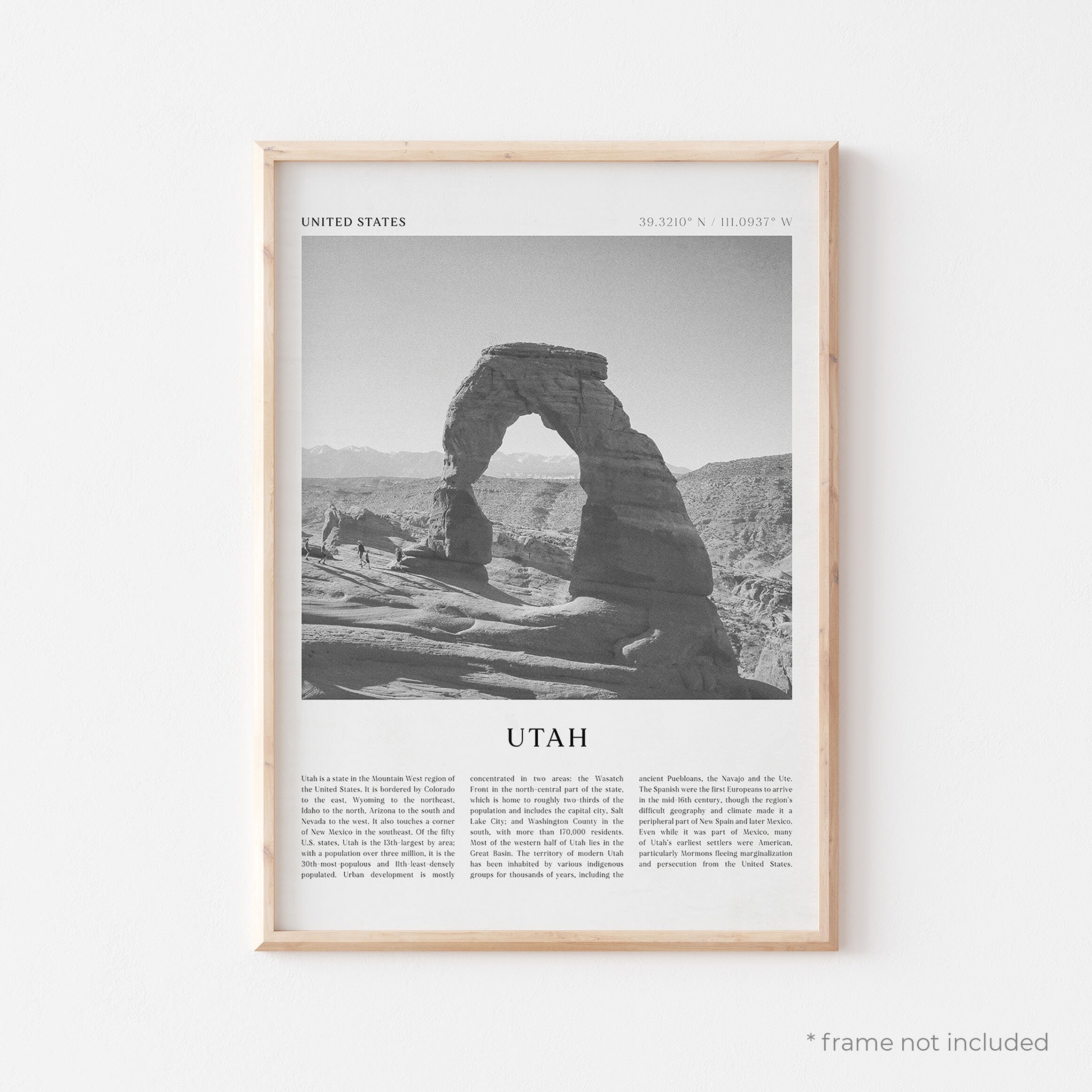 Utah Art Print Utah Poster Utah Photo Utah Wall Art United - Etsy