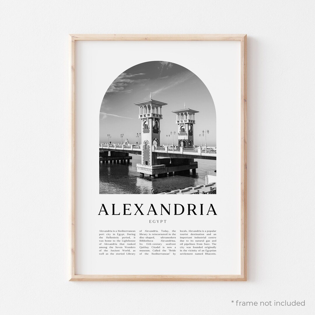 Alexandria Art Print, Alexandria Poster, Alexandria Photo, Alexandria ...