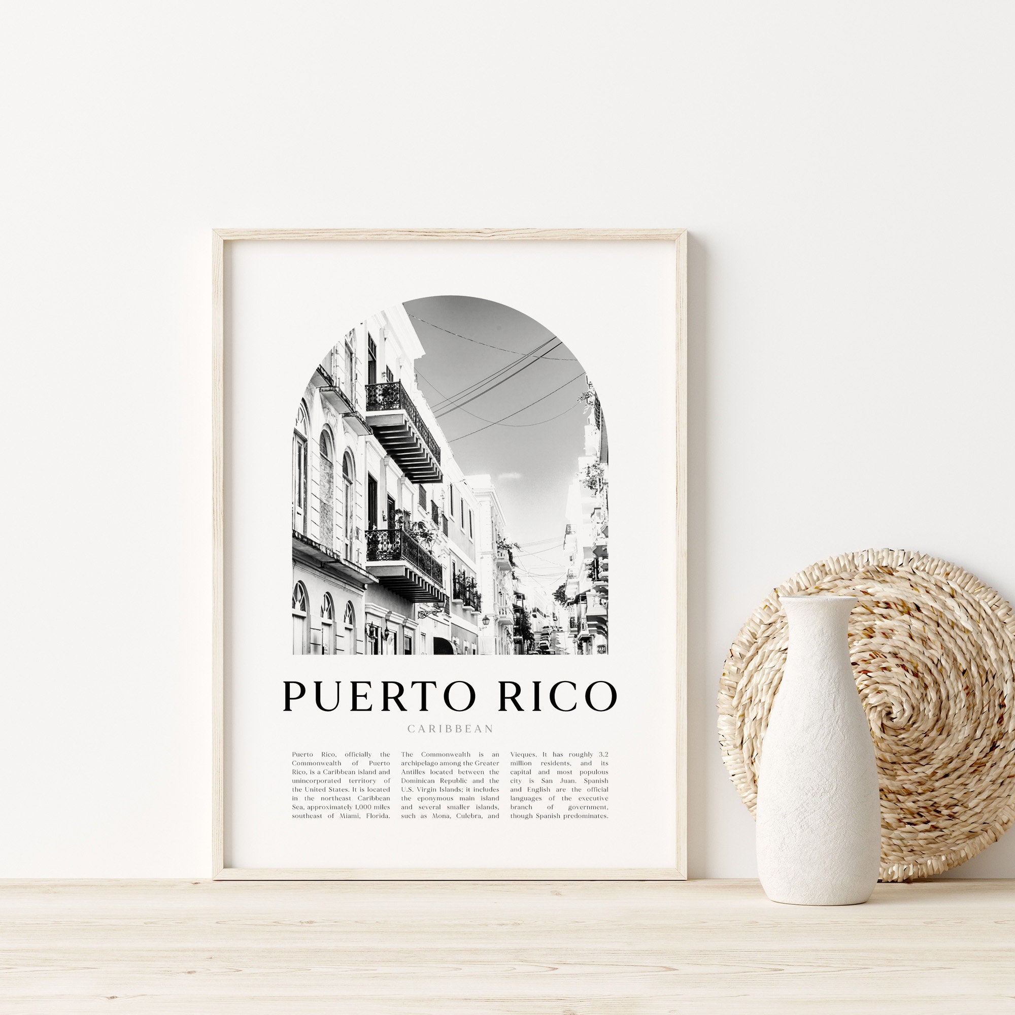 Puerto Rico Art Print Puerto Rico Poster Puerto Rico Photo - Etsy