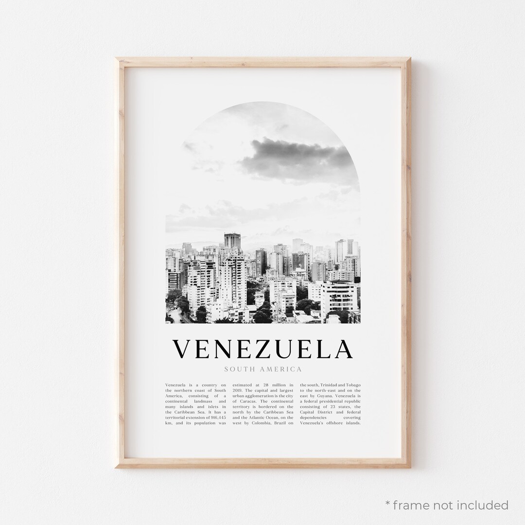 Venezuela Art Print, Venezuela Poster, Venezuela Photo, Venezuela Wall ...