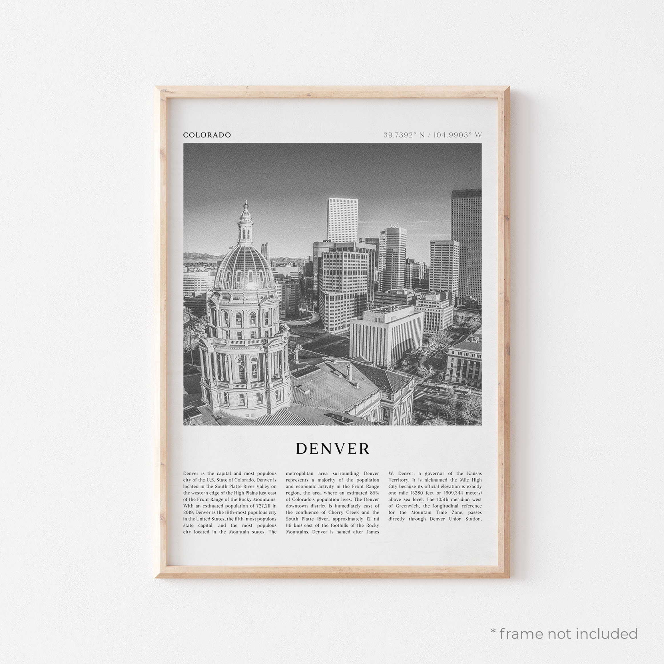 Denver Art Print Denver Poster Denver Photo Denver Wall - Etsy