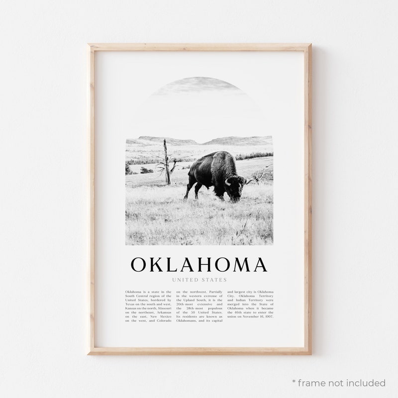 Oklahoma Art - Etsy