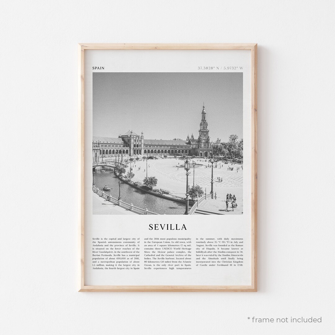Sevilla Art Print, Sevilla Poster, Sevilla Photo, Sevilla Wall Art ...