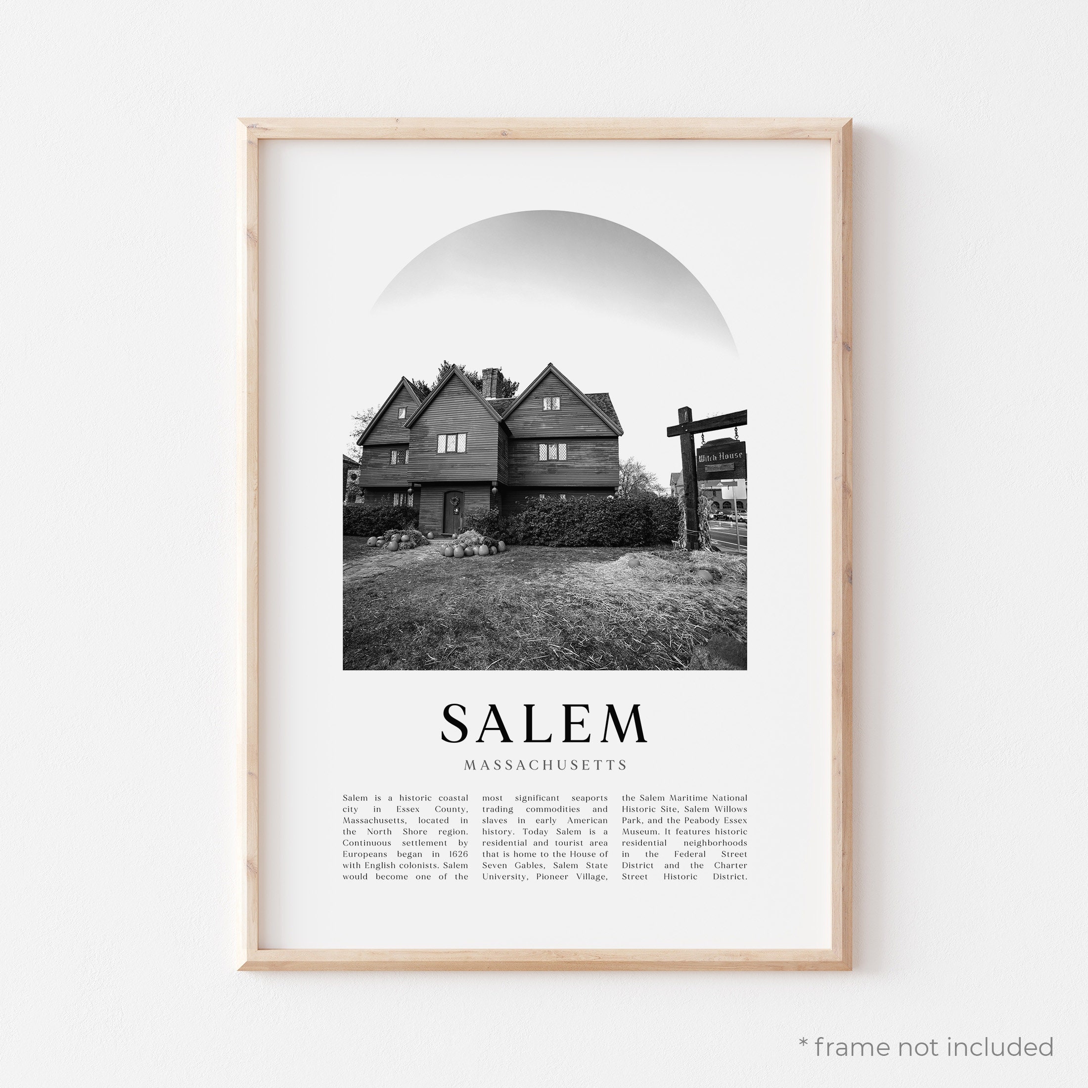 Salem Art Print Salem Poster Salem Photo Salem Wall Art - Etsy