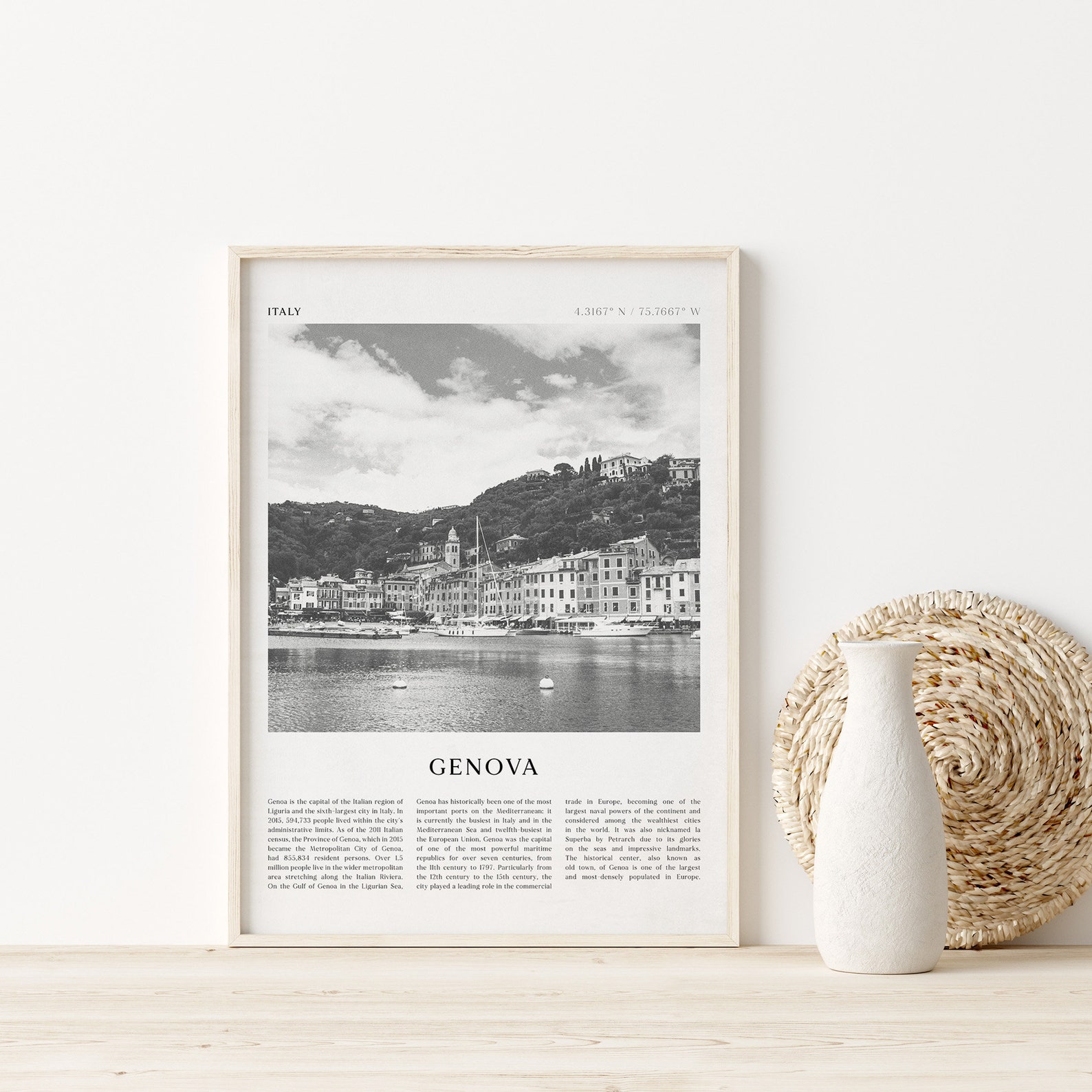 Genova Art Print Genova Poster Genova Photo Genova Wall - Etsy