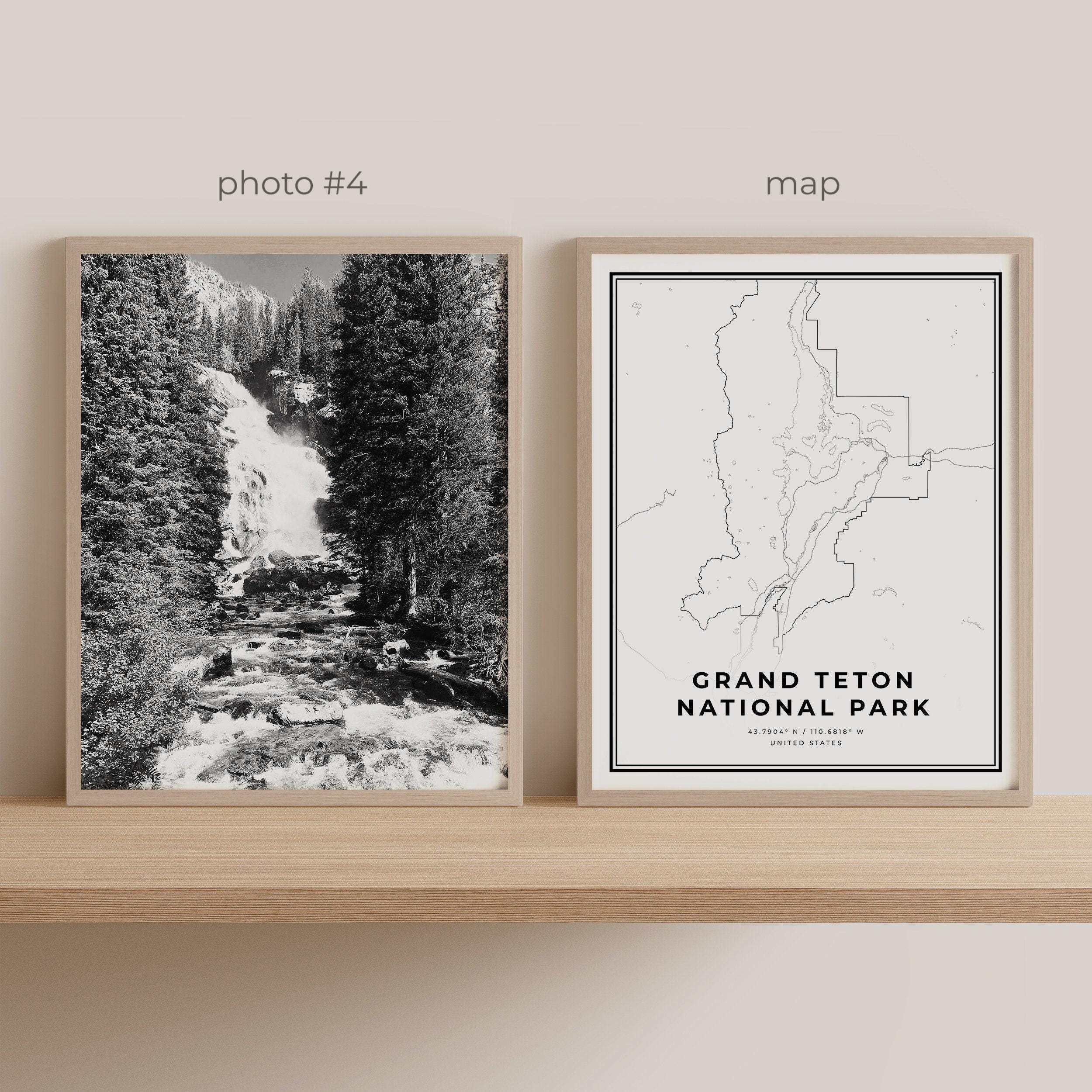 Grand Teton National Park Gallery Wall Art - Set of 6, Grand Teton ...