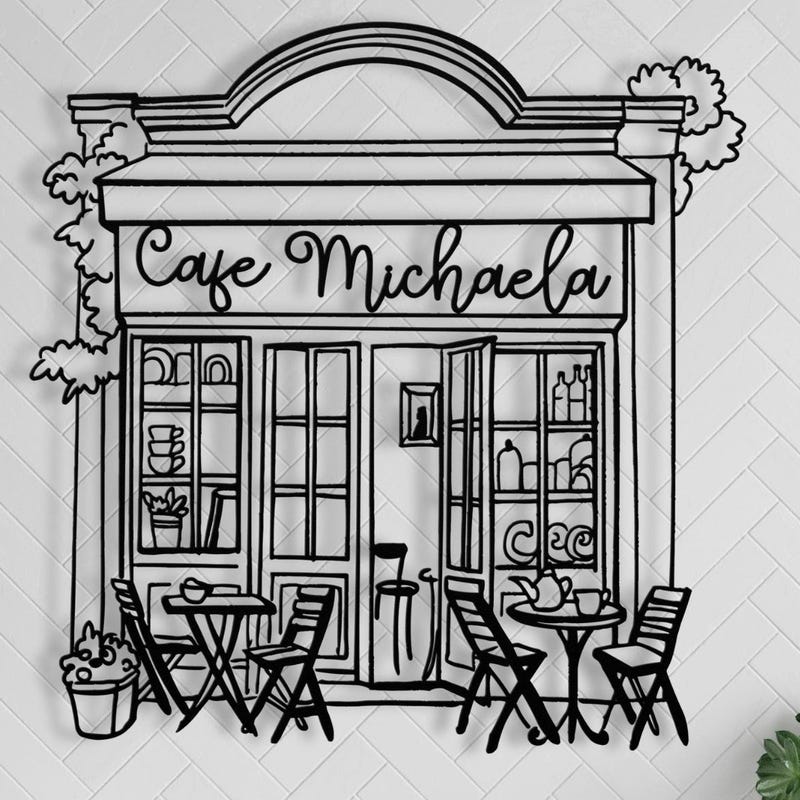 Red French Bistro Table - Etsy