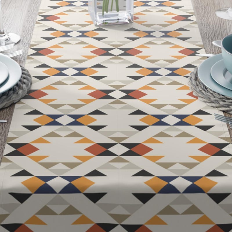 Aztec Table Runner - Etsy