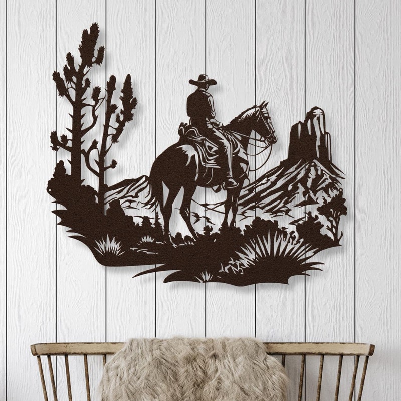 Western Metal Decor - Etsy