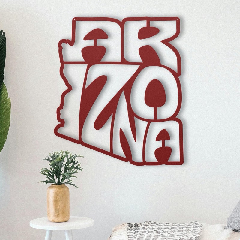 Arizona Metal Sign - Etsy