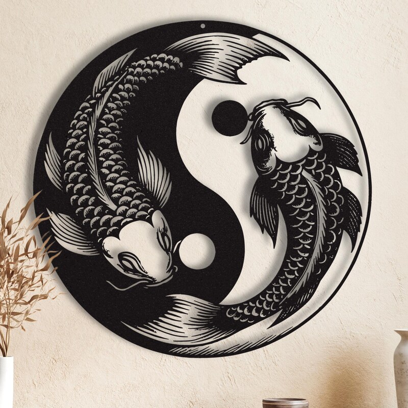 Coi Fish Wall Art - Etsy