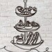 Tea Time Metal Wall Art Sign, High Tea Art Wall Hanging, Tea Party ...