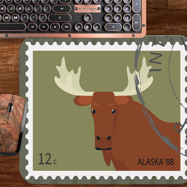 Moose Mouse Pad - Etsy