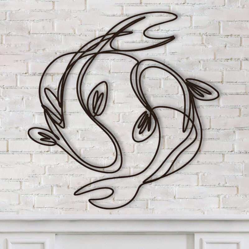Wire Fish Sculpture - Etsy