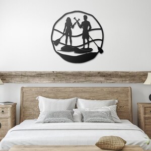 Paddleboard Gift, Custom Metal Paddleboard Sign, Personalized Gift for ...