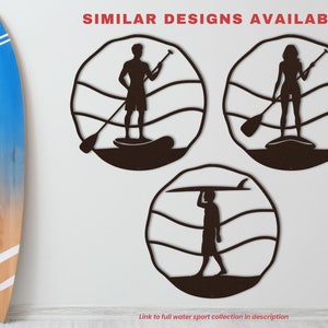 Paddleboard Gift, Custom Metal Paddleboard Sign, Personalized Gift for ...