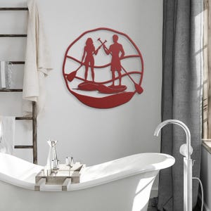 Paddleboard Gift, Custom Metal Paddleboard Sign, Personalized Gift for ...