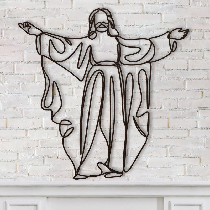 Jesus Metal Art - Etsy