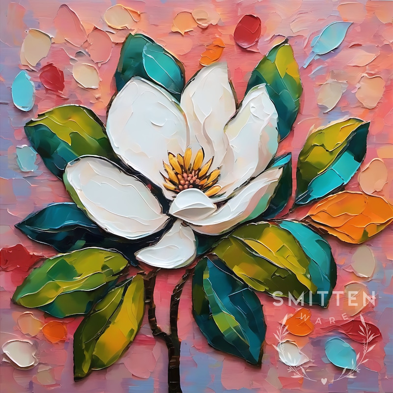Magnolia Art - Etsy