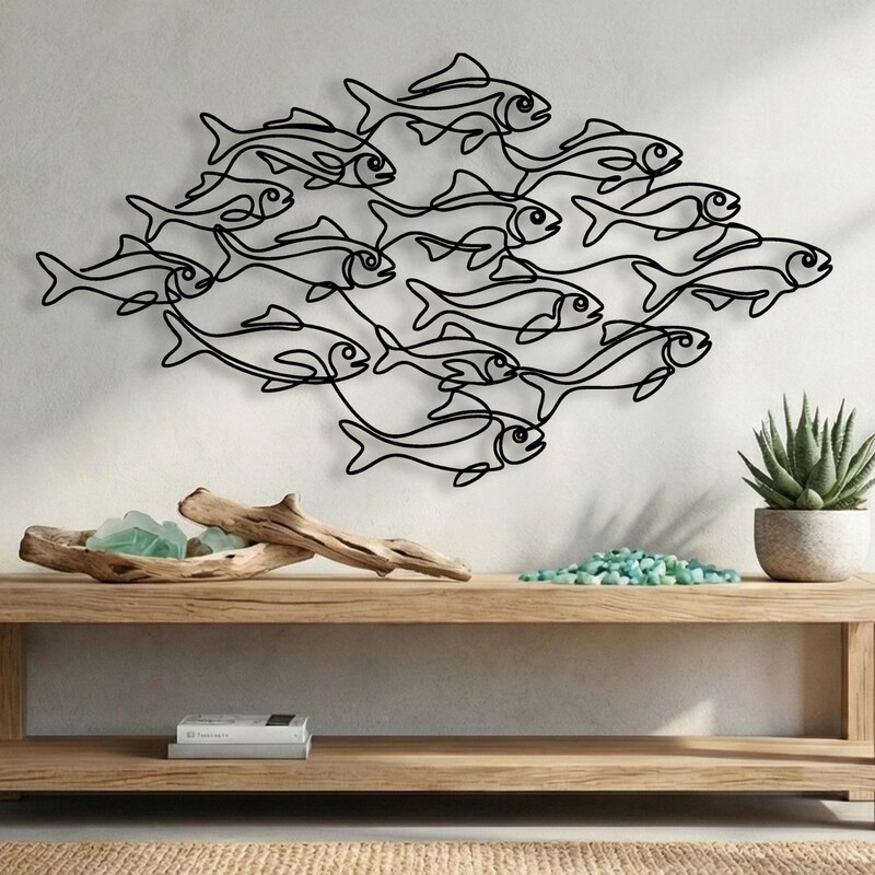Wire Fish Sculpture - Etsy