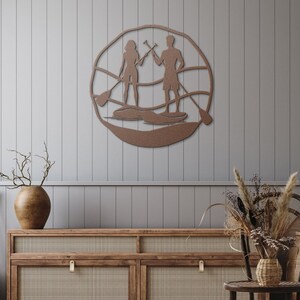 Paddleboard Gift, Custom Metal Paddleboard Sign, Personalized Gift for ...