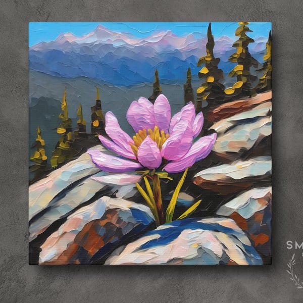 Bitterroot Flower - Etsy