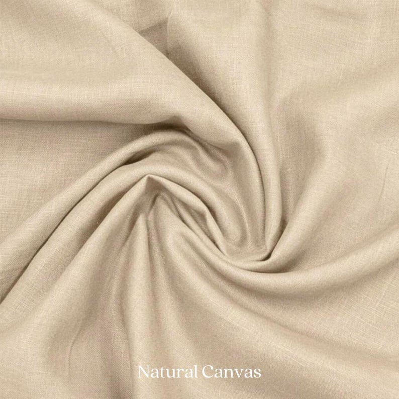 Sorella Sheer Linen Fabric – 140 GSM Lightweight, Breathable, Summer ...