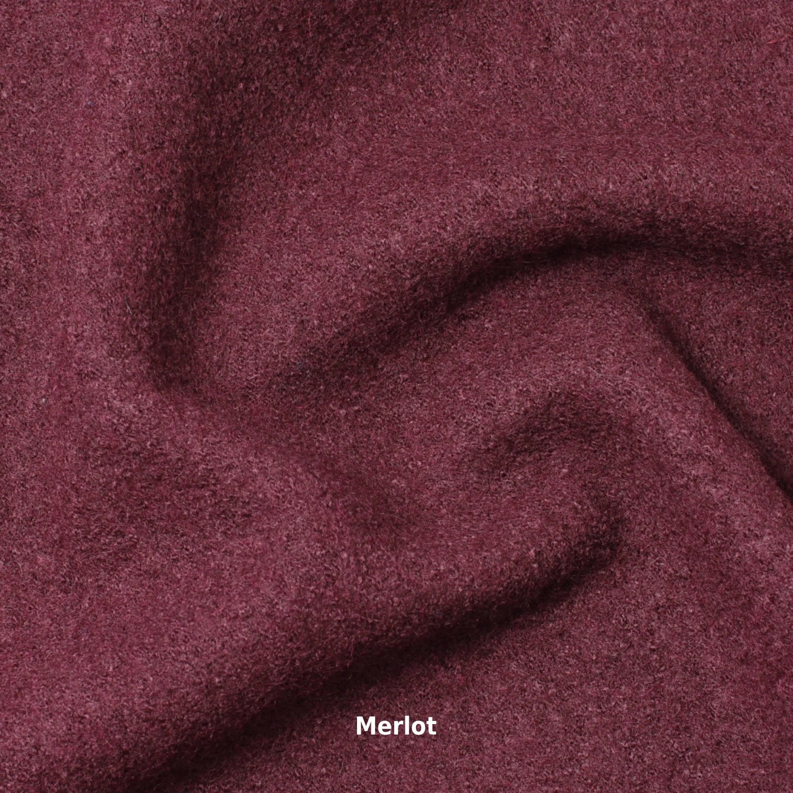 Boiled Wool Fabric by the Yard – Natural, Textured & Warm | Ideal for ...