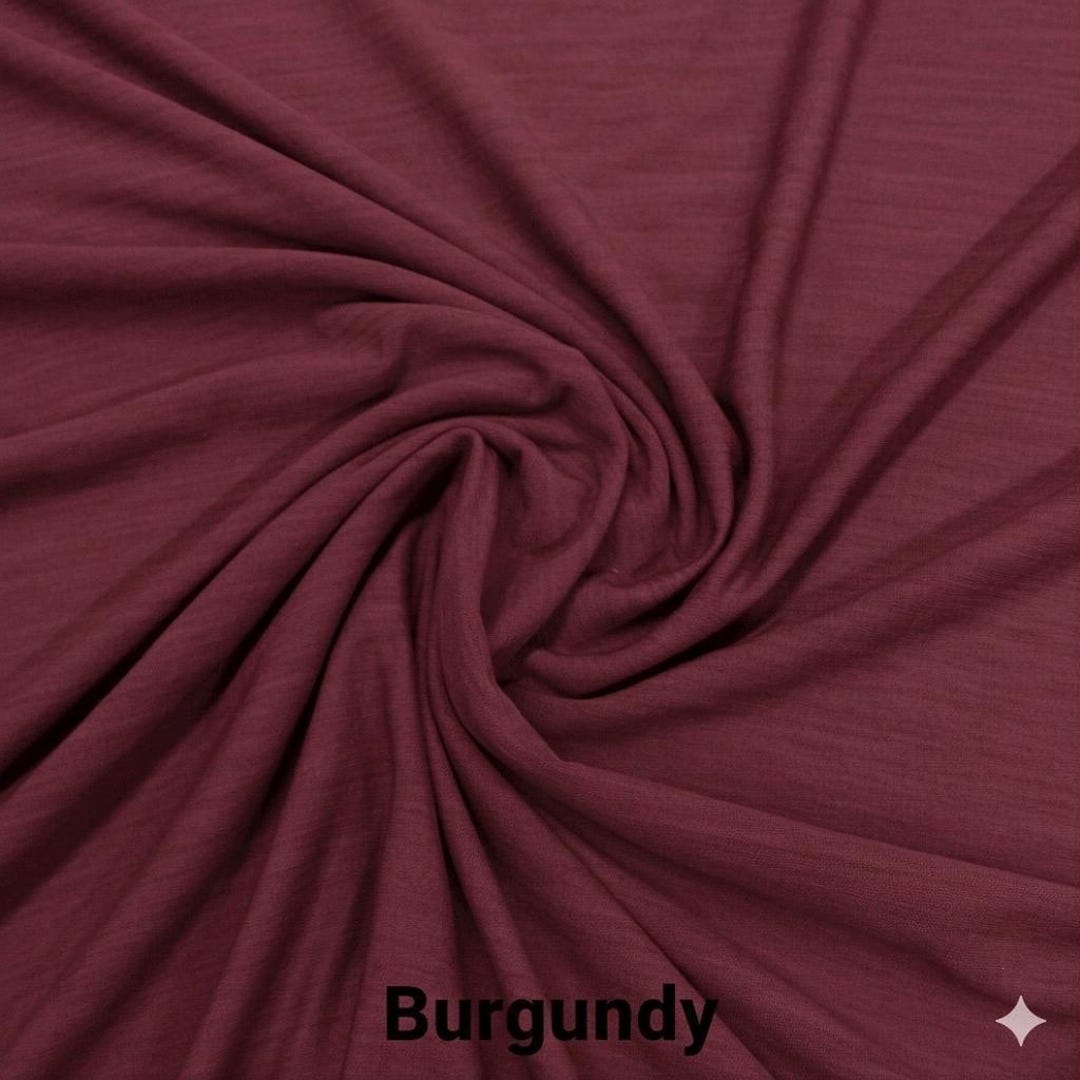 Merino Wool Blend French Terry Knit Fabric - Soft Winter Apparel - Etsy