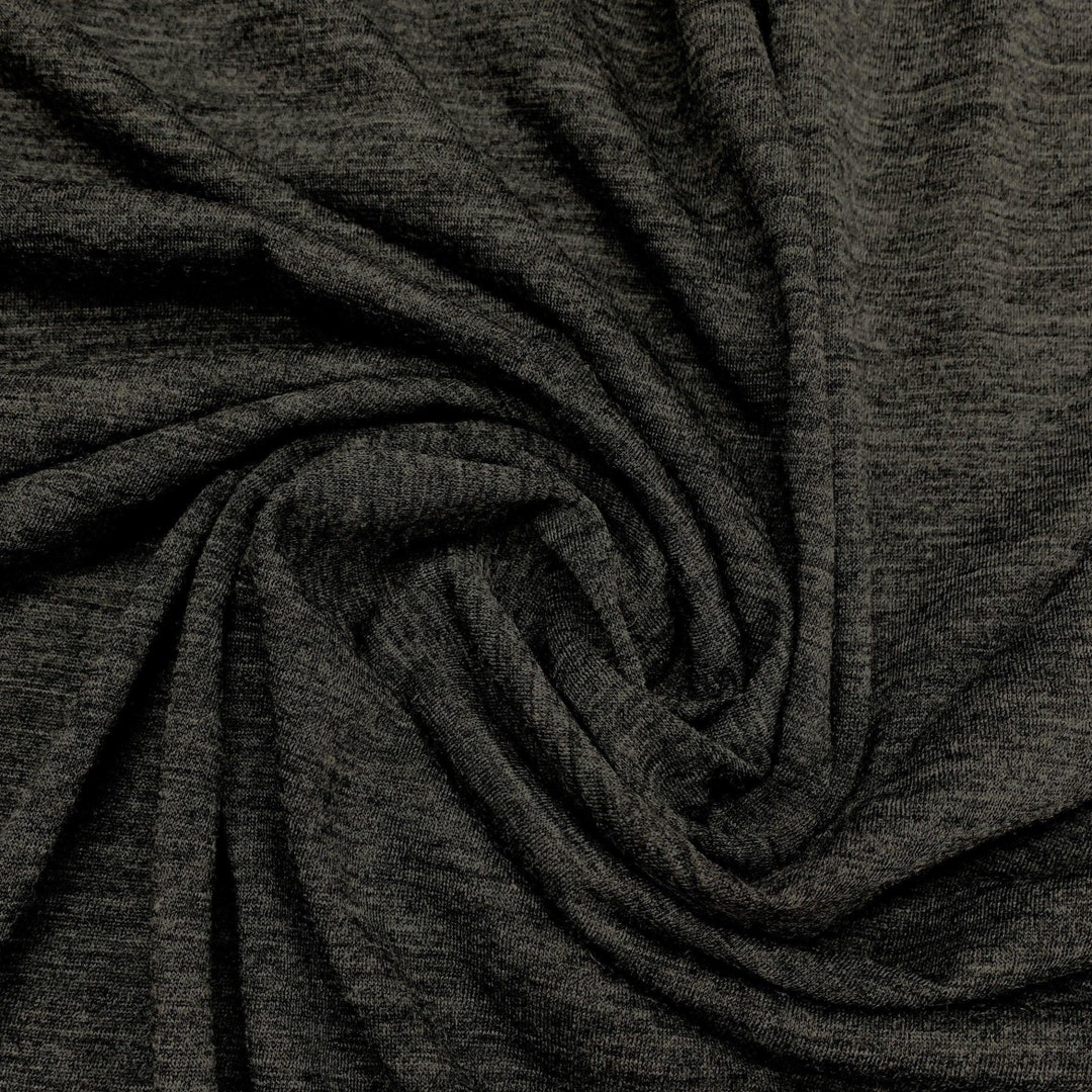 Merino Wool Jersey Knit Fabric: Lightweight Apparel, Base Layers - Made ...