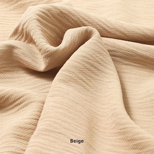 Crinkle Crepe Fabric: Lightweight Flowy Polyester, Sold by the Yard - Etsy