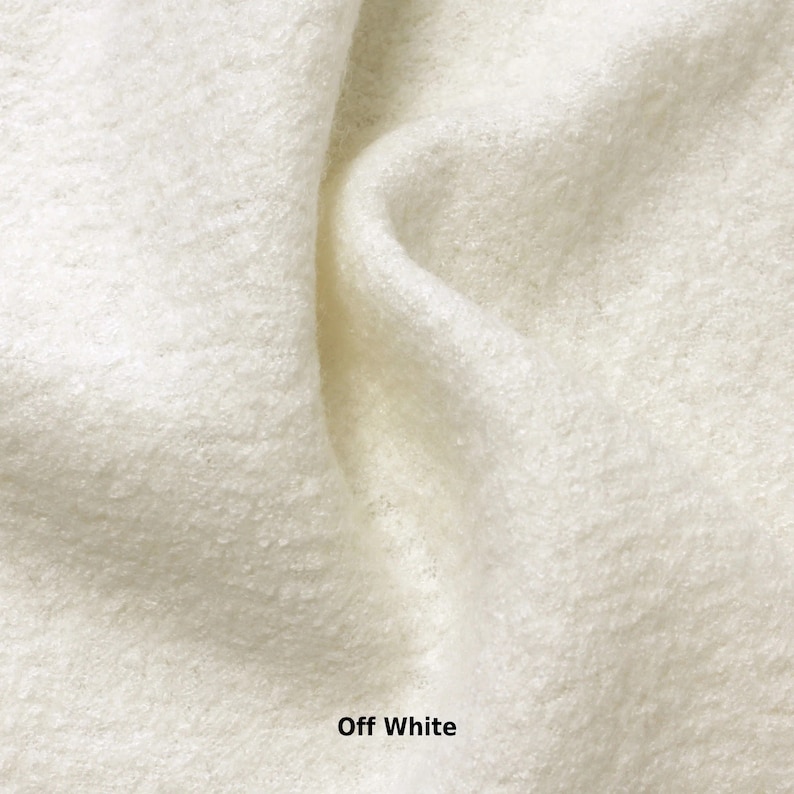 Boiled Wool Fabric by the Yard – Natural, Textured & Warm | Ideal for ...