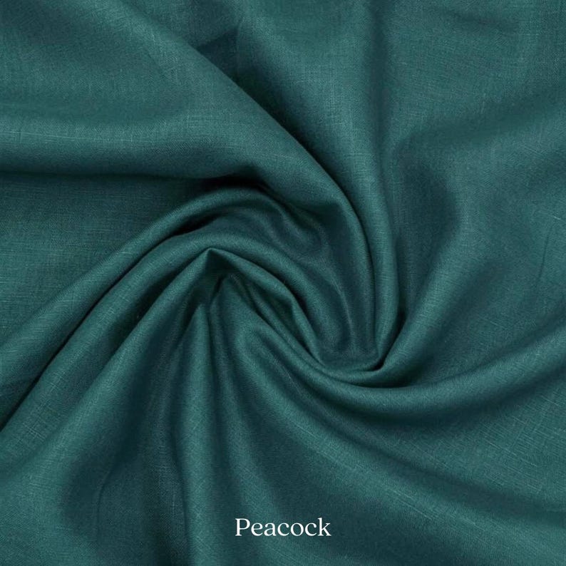Sorella Sheer Linen Fabric – 140 GSM Lightweight, Breathable, Summer ...