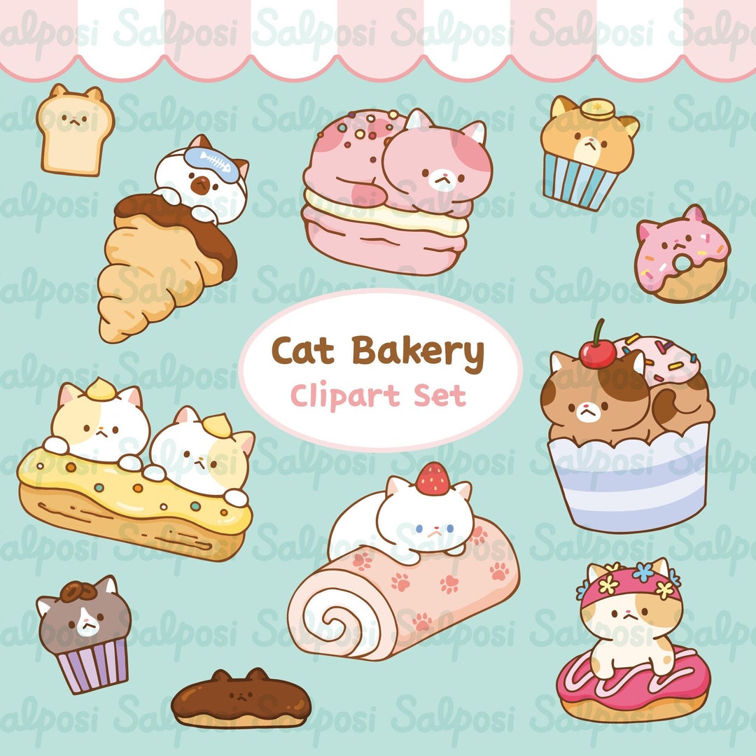 Cat Clipart, Cat PNG, Kitten Clipart, Cute Cat Clipart, Pet Clipart ...