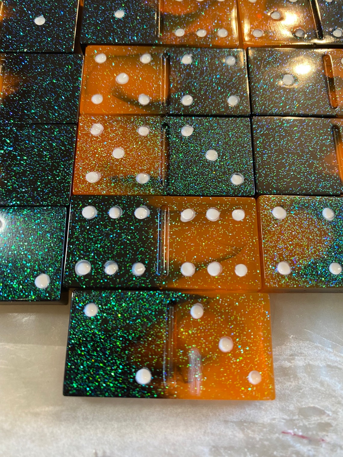 resin-dominoes-set-custom-resin-dominoes-handmade-dominoes-etsy