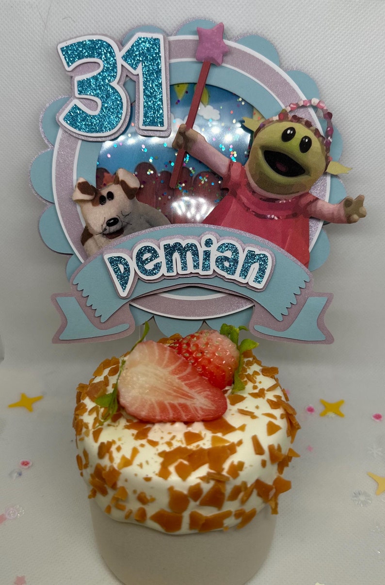 Nanalan Birthday Shaker Topper, Who's That Wonderful Girl Birthday ...