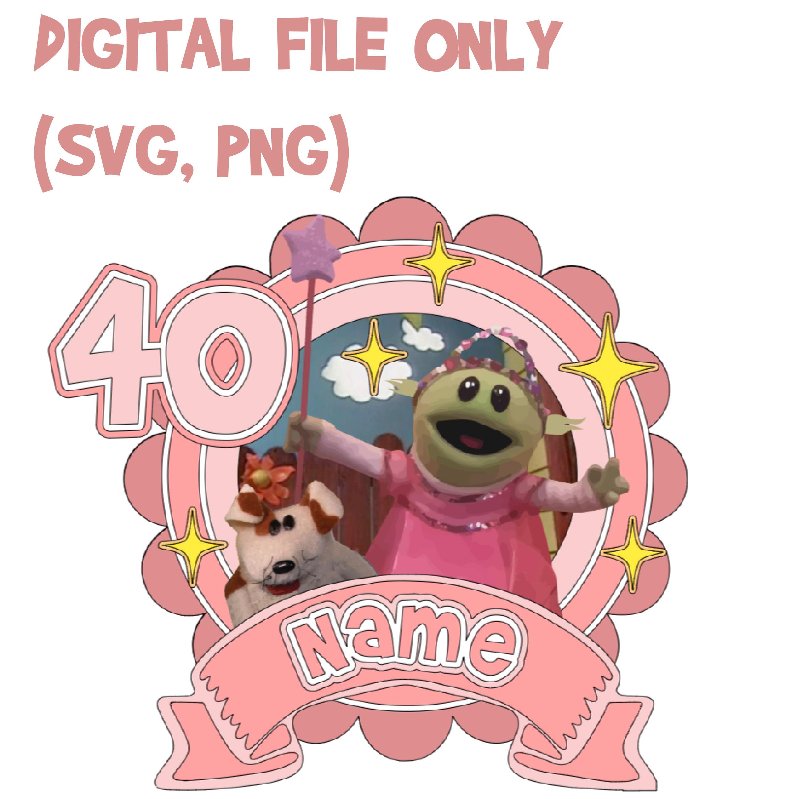 Custom DIY Nanalan Birthday Shaker Topper, Who's That Wonderful Girl ...