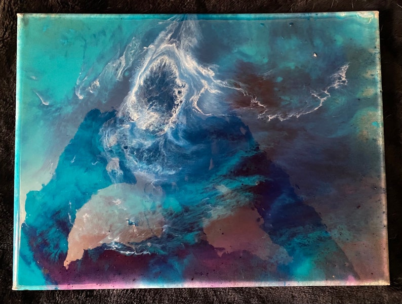 Beautiful Handmade Resin Artwork - Etsy