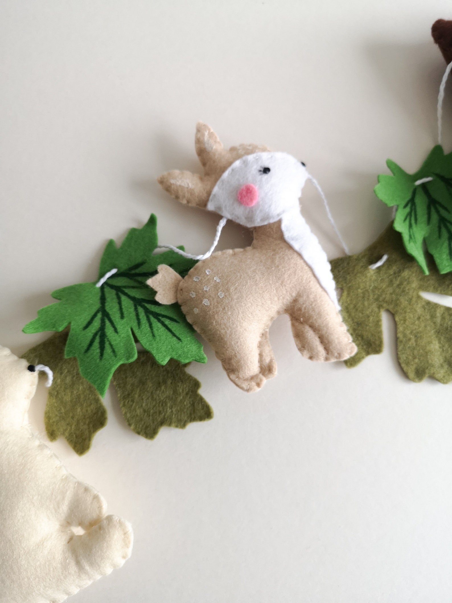 Woodland Animal Garland, Forest Garland, Woodland Nursery Decor ...