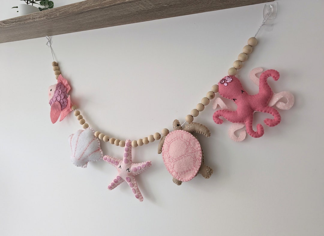 Sea Life Wall Hangings, Under the Sea Decor, Ocean Nursery Accessories ...