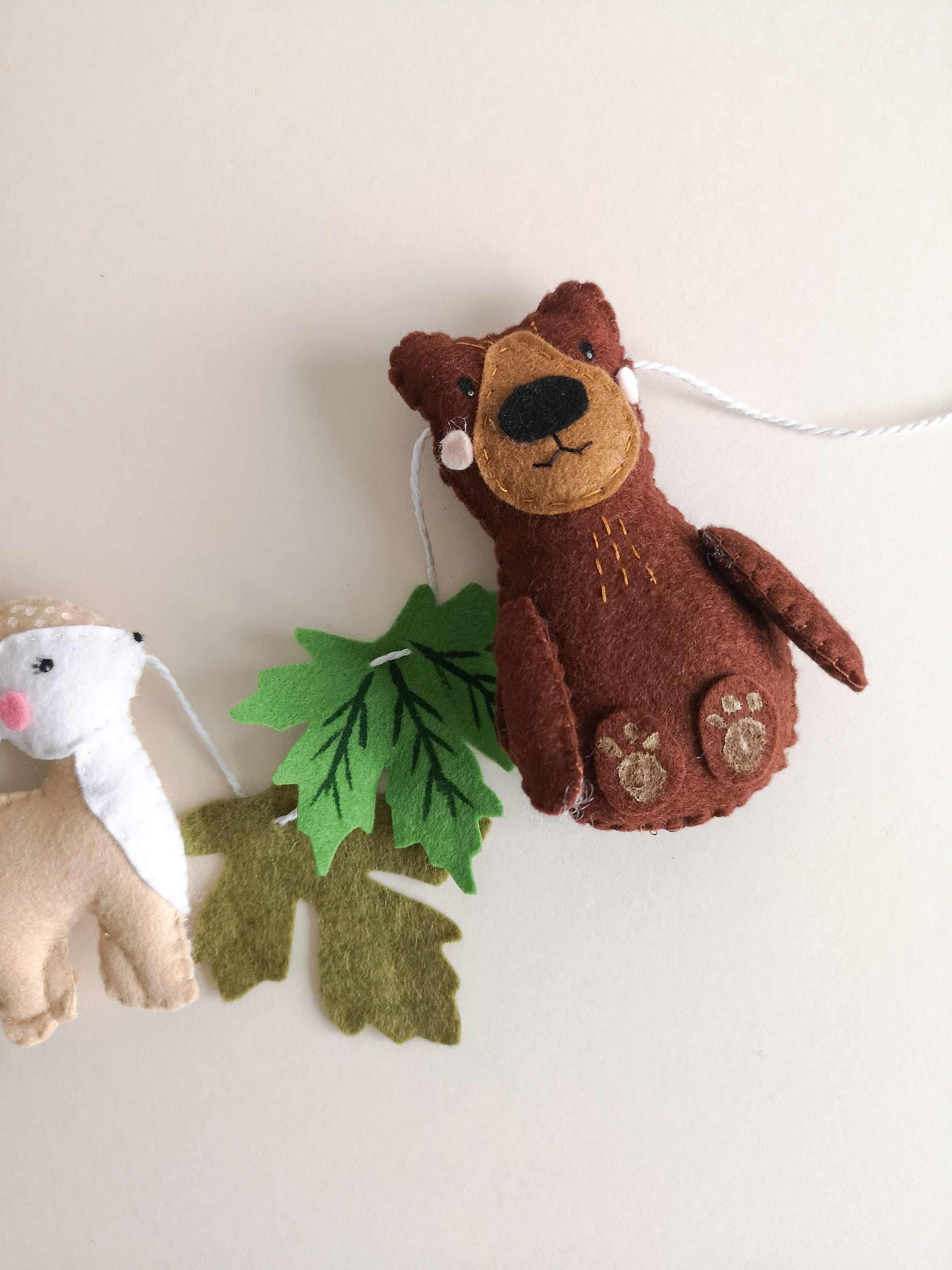 Woodland Animal Garland, Forest Garland, Woodland Nursery Decor ...