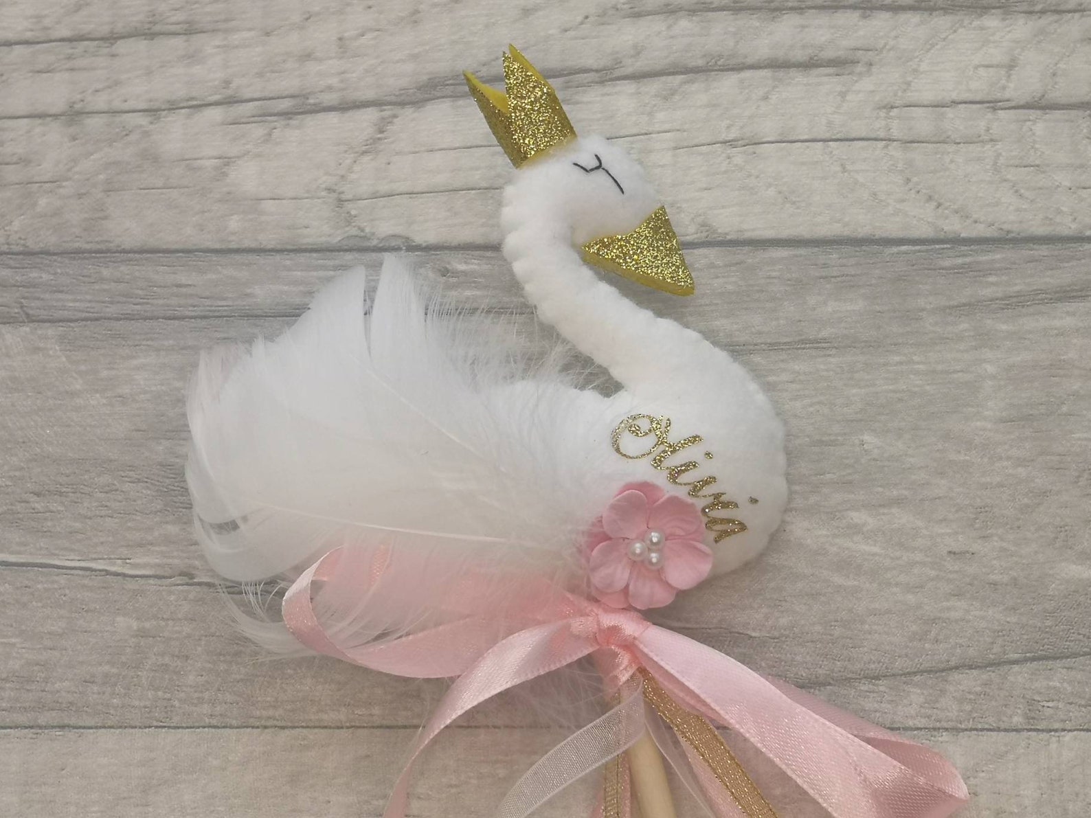 Swan Theme Birthday Pretend Play 1st Birthday Prop Princess - Etsy