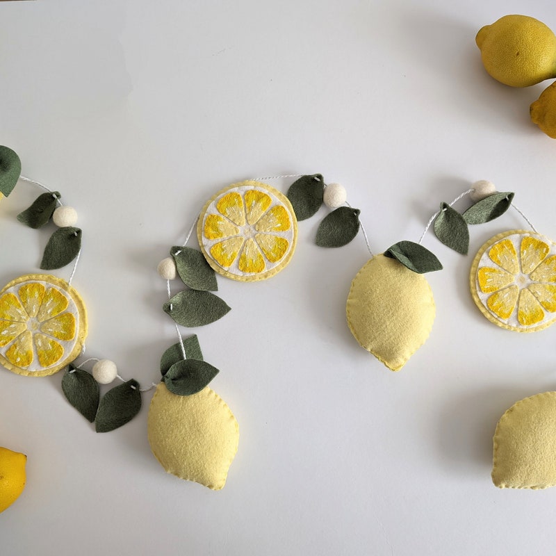 Lemon Garland - Etsy