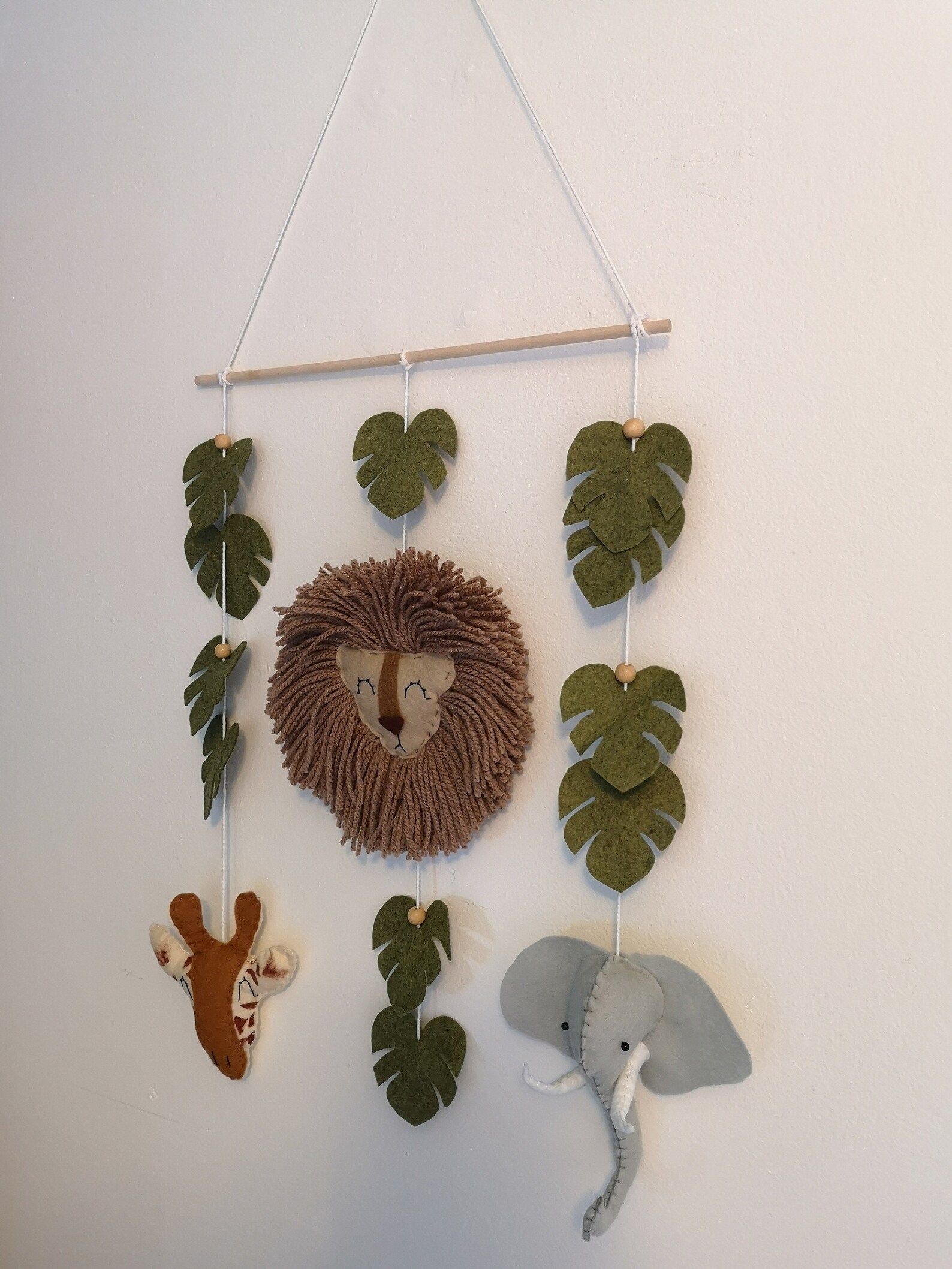 Safari Wall Hanging Safari Wall Decor Jungle Nursery Decor - Etsy