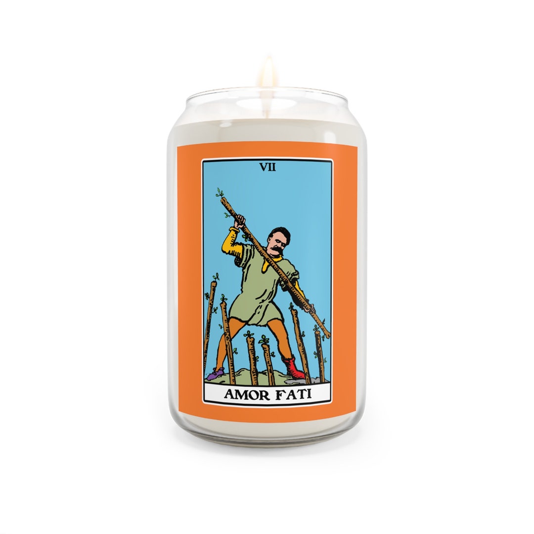Amor Fati Friedrich Nietzsche Seven of Wands Tarot Philosophy Scented ...