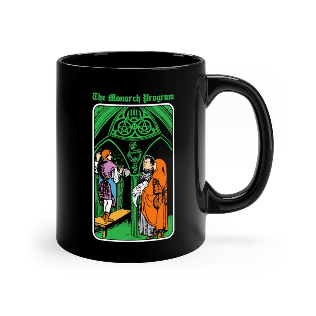The Monarch Program CCRU Tarot Parody Philosophy Mug - Etsy
