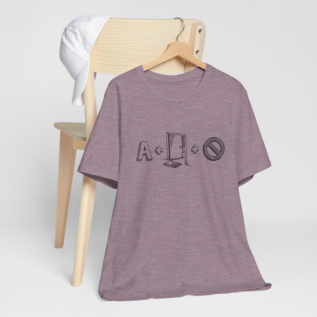 Adorno Rebus Puzzle - Unisex Tee, Funny Academic Literature Shirt ...