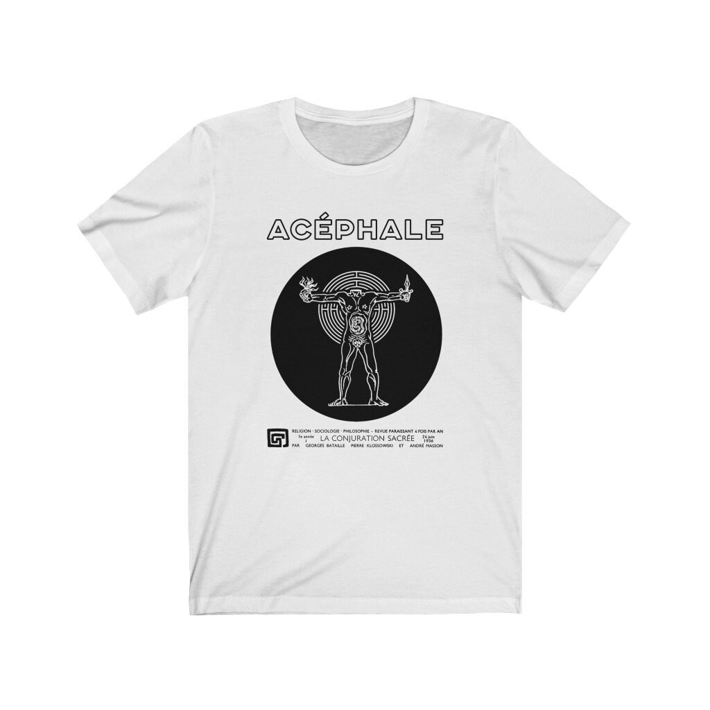 Acephale the Sacred Conspiracy Bataille Philosophy T-shirt - Etsy